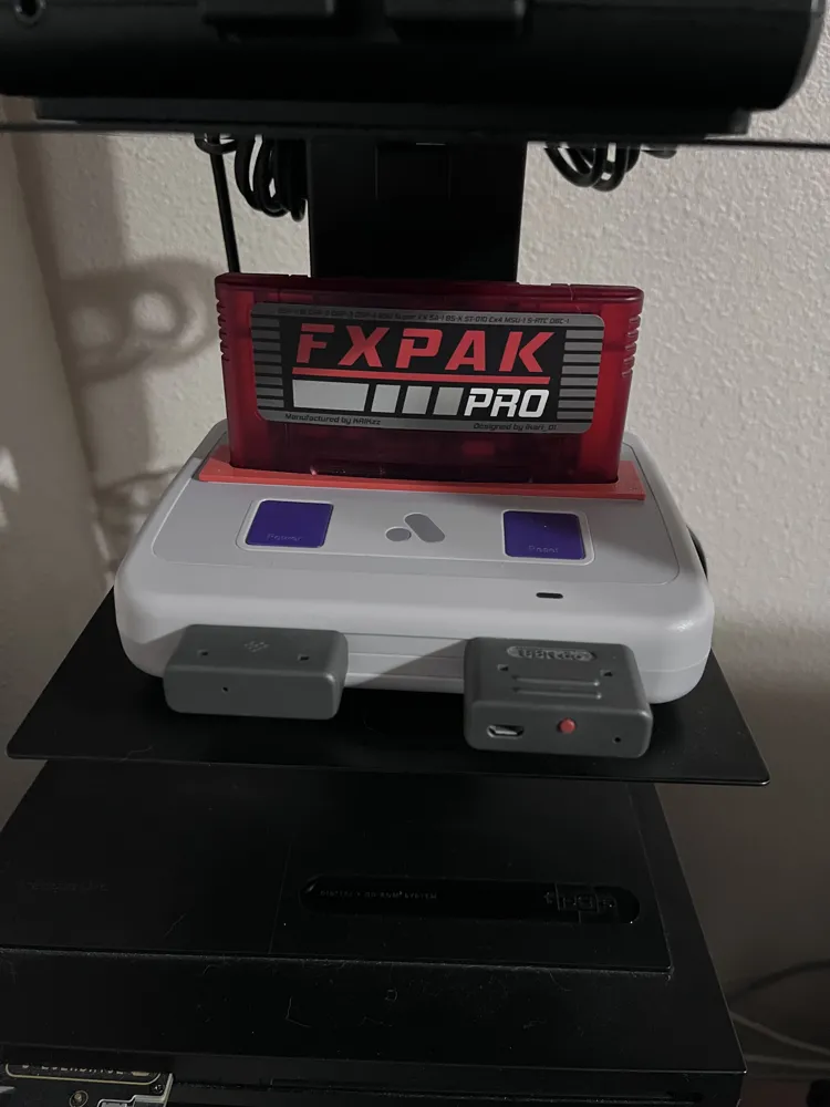 Super Famicom Modul zu SNES Halterung – Kostenloses 3D-Druckmodell ...