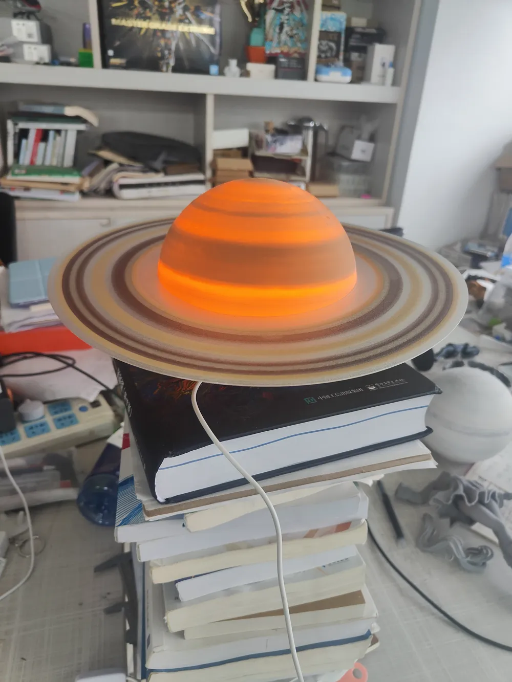 Saturn Saturn LED001 Night Light by Zarathu MakerWorld: Download Free ...