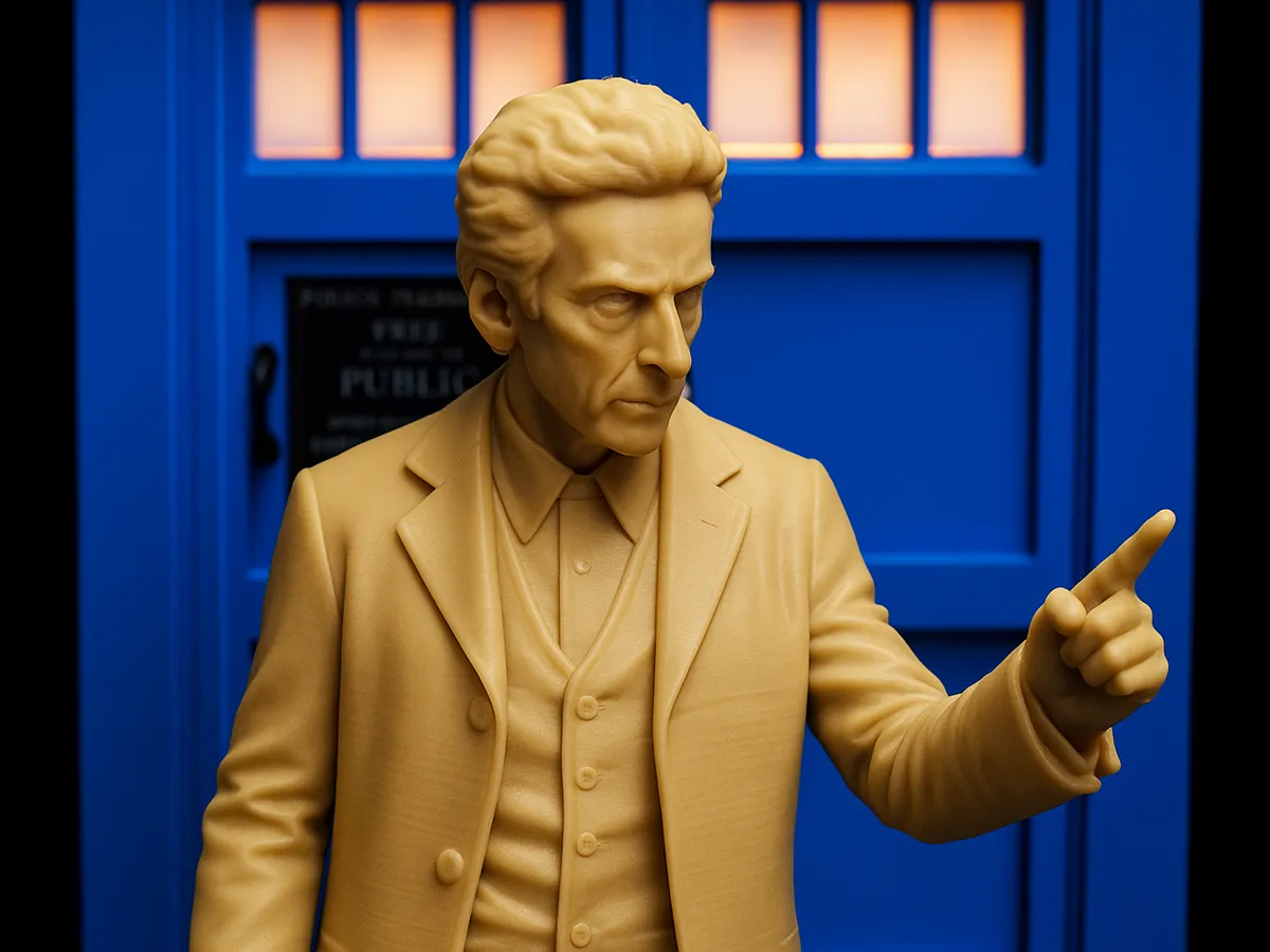 12th Time-Traveling Doctor Figure – 1:10 Scale - Free 3D Print Model ...