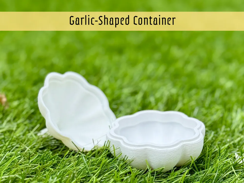Garlic-Shaped Container by InnoCraftMaestro MakerWorld: Download Free ...
