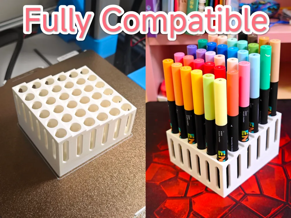 【Fully Compatible】 Marker Pen Holder & Stand Compatible with almost all ...