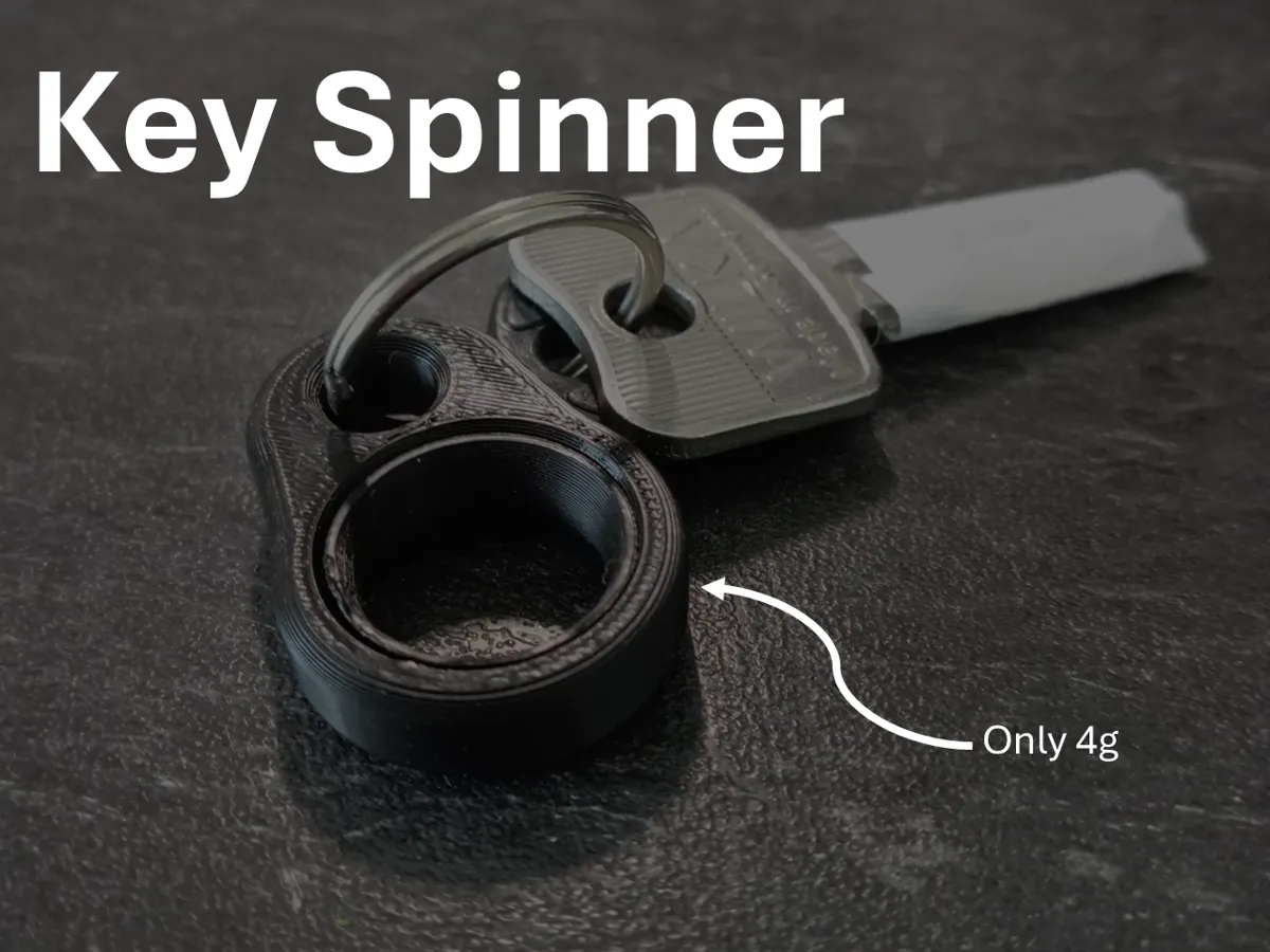 Key Spinner|Fidget Toy|Key Holder|Print in Place by AgentTropenfish ...