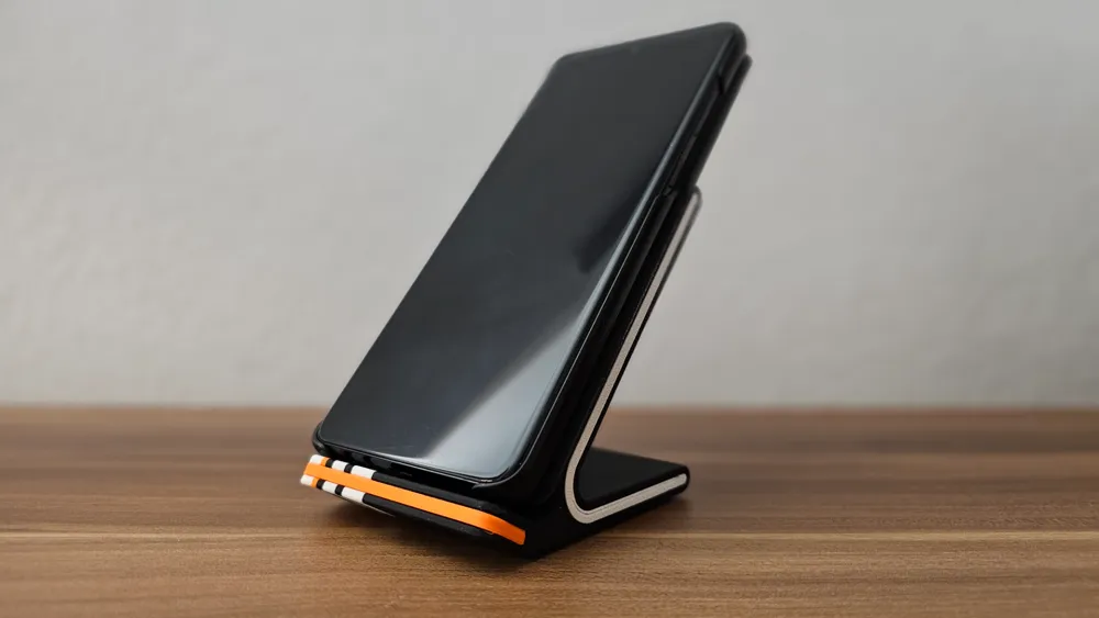 Split-Phone-Stand 2024 LARGER ANGLE by The Big Greek - MakerWorld