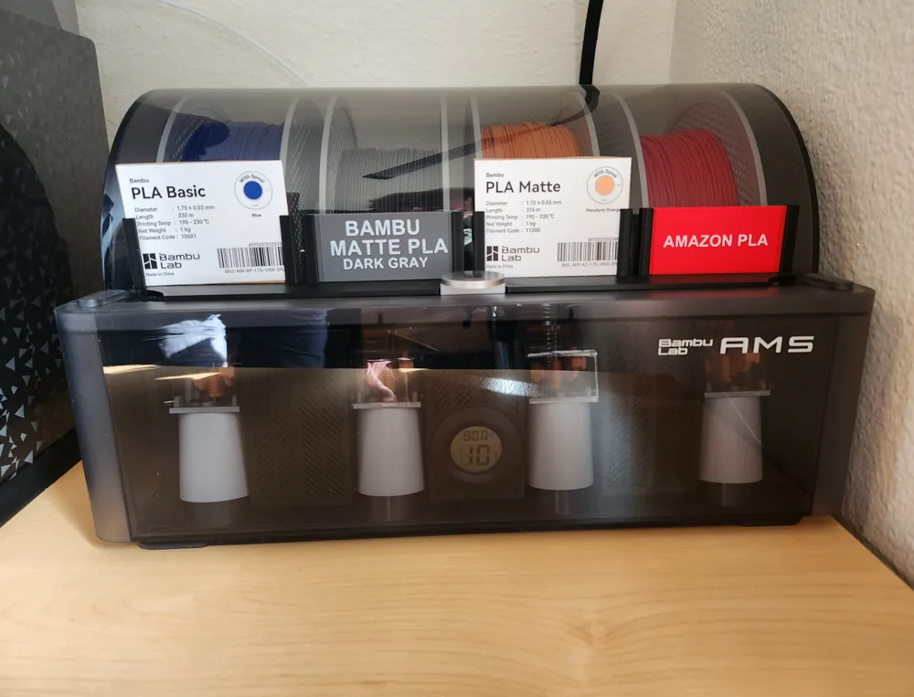 AMS Filament Label Holder by wottenad MakerWorld: Download Free 3D Models