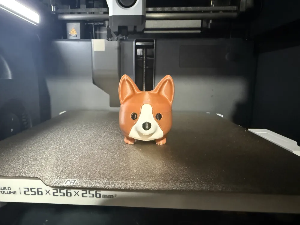 Flexi Articulated Corgi - Free 3D Print Model - MakerWorld