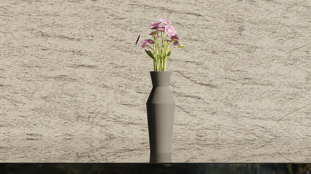 Simple Ceramic Vase - Home Decoration by calebtimoteo - MakerWorld