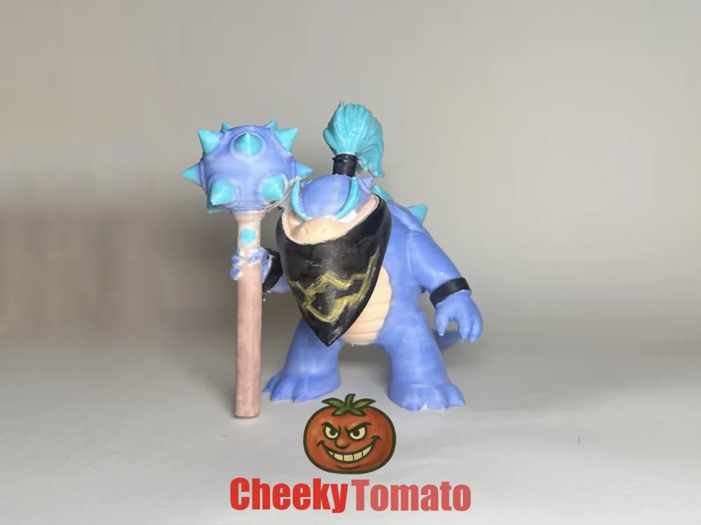 Wonder Bowser Jr.–Mario Galaxy DeskBuddy - Free 3D Print Model - MakerWorld