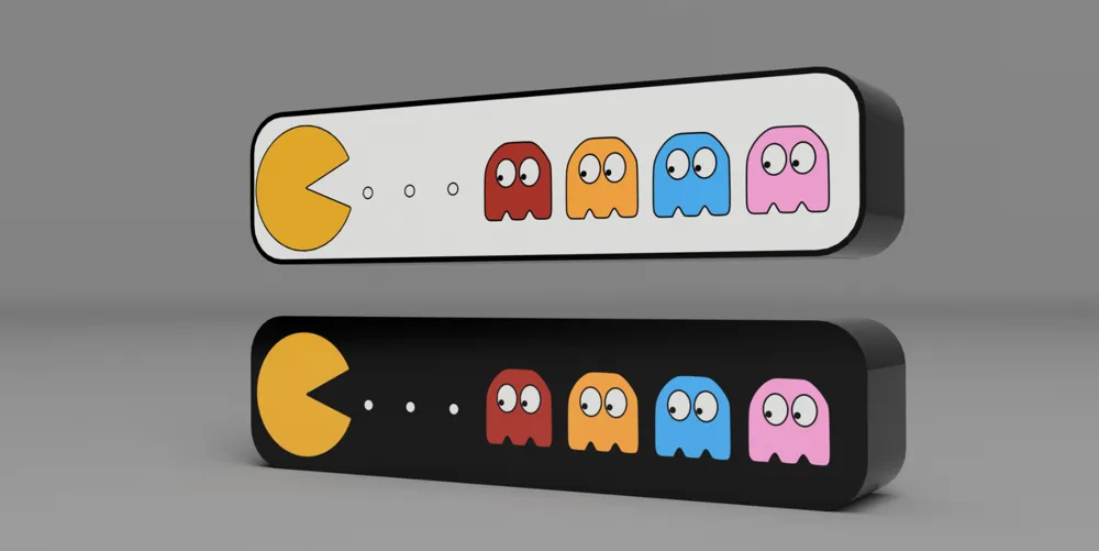 Pac-Man Light Box by lindnjoe - MakerWorld