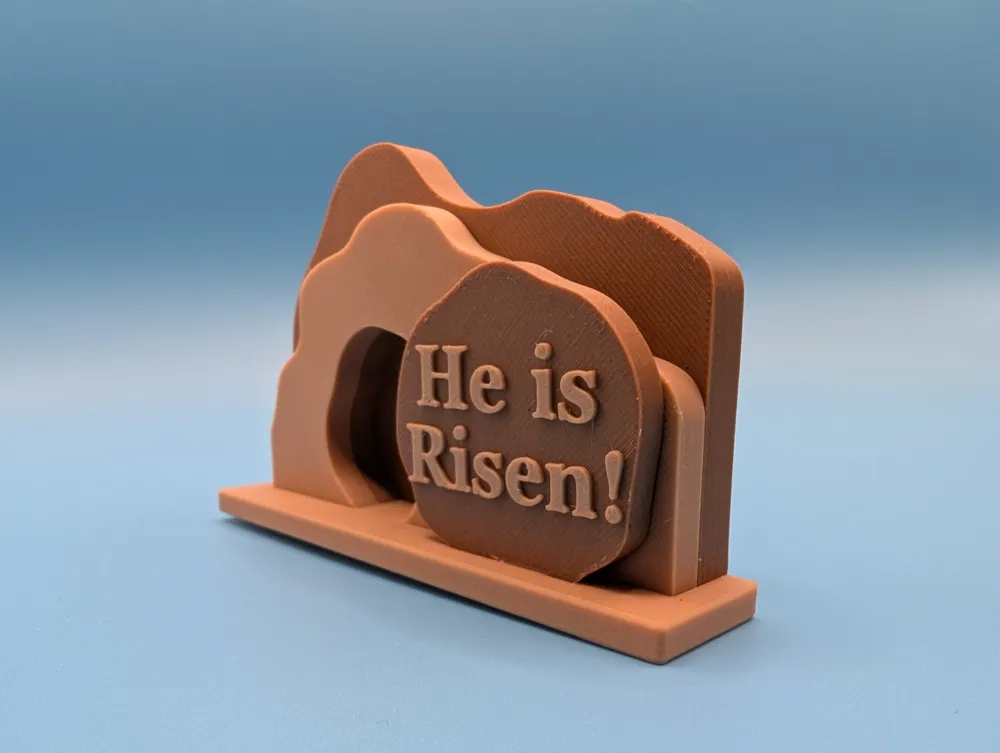 "He is Risen!" Easter empty tomb by Troy V MakerWorld: Download Free 3D ...