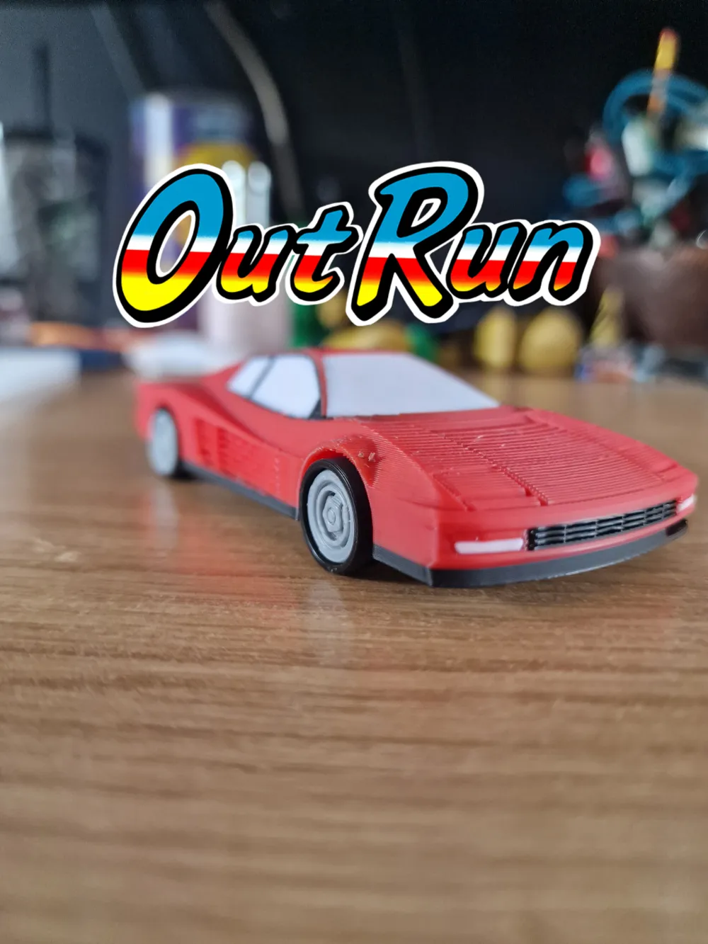 Outrun Ferrari Testarossa Spider by demonicdrummerboy MakerWorld ...