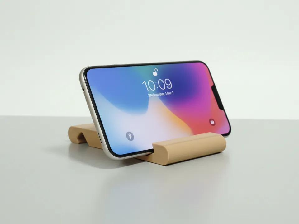 IKEA-like BORGENÄS phone stand - Free 3D Print Model - MakerWorld