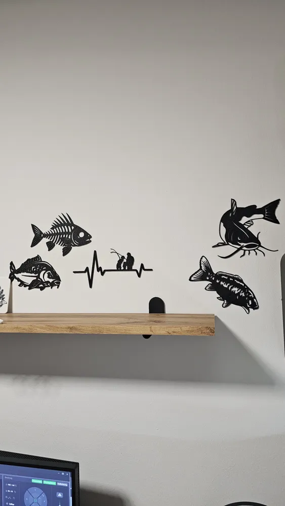 Catfish Wall Art - Free 3D Print Model - MakerWorld