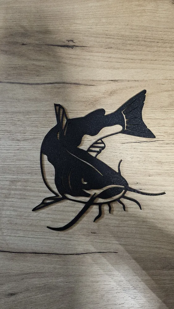 Catfish Wall Art by Stone MakerWorld: Download Free 3D Models