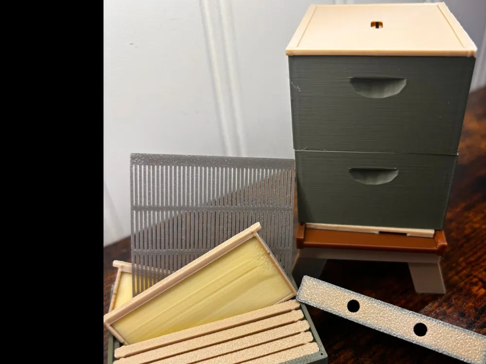 Desktop Beehive - Free 3D Print Model - MakerWorld