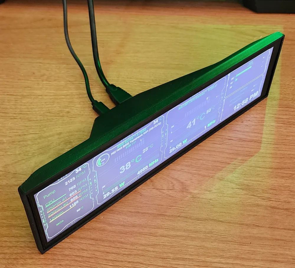 8.8in PC Monitor Frame by wrdahlgr - MakerWorld