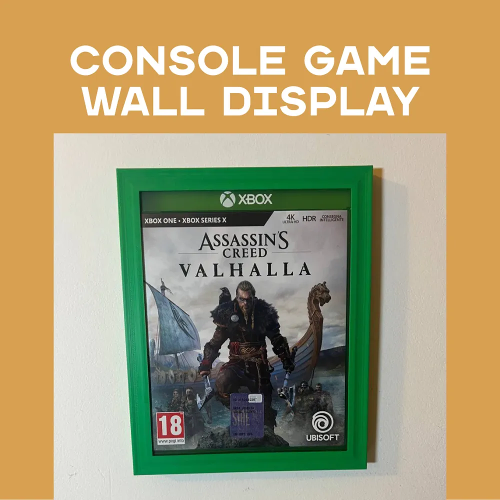Wall-Mounted Console Game Frame by Artisan Printings MakerWorld ...