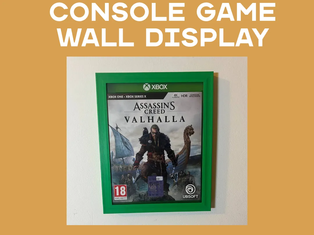 Wall-Mounted Console Game Frame by Artisan Printings MakerWorld ...