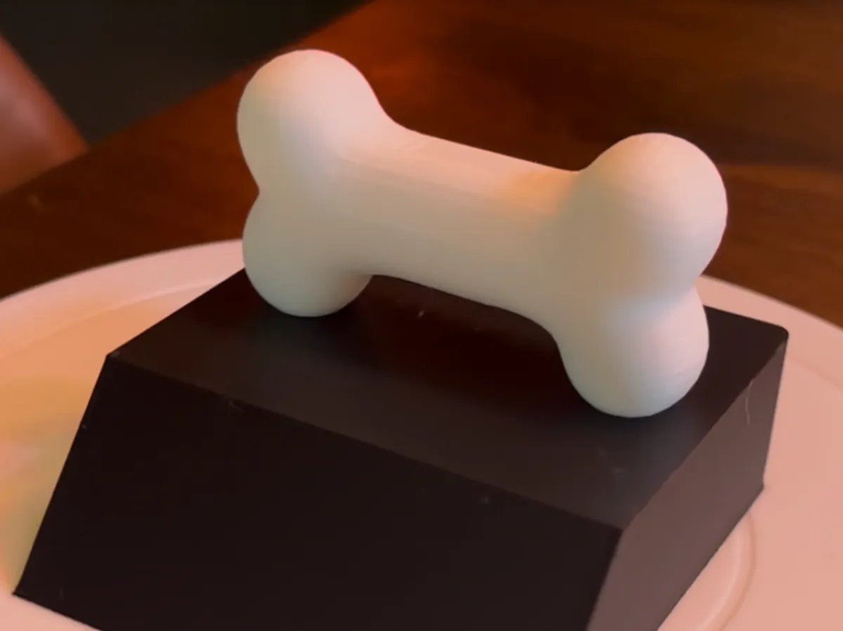 Dog Bone Trophy - Free 3D Print Model - MakerWorld