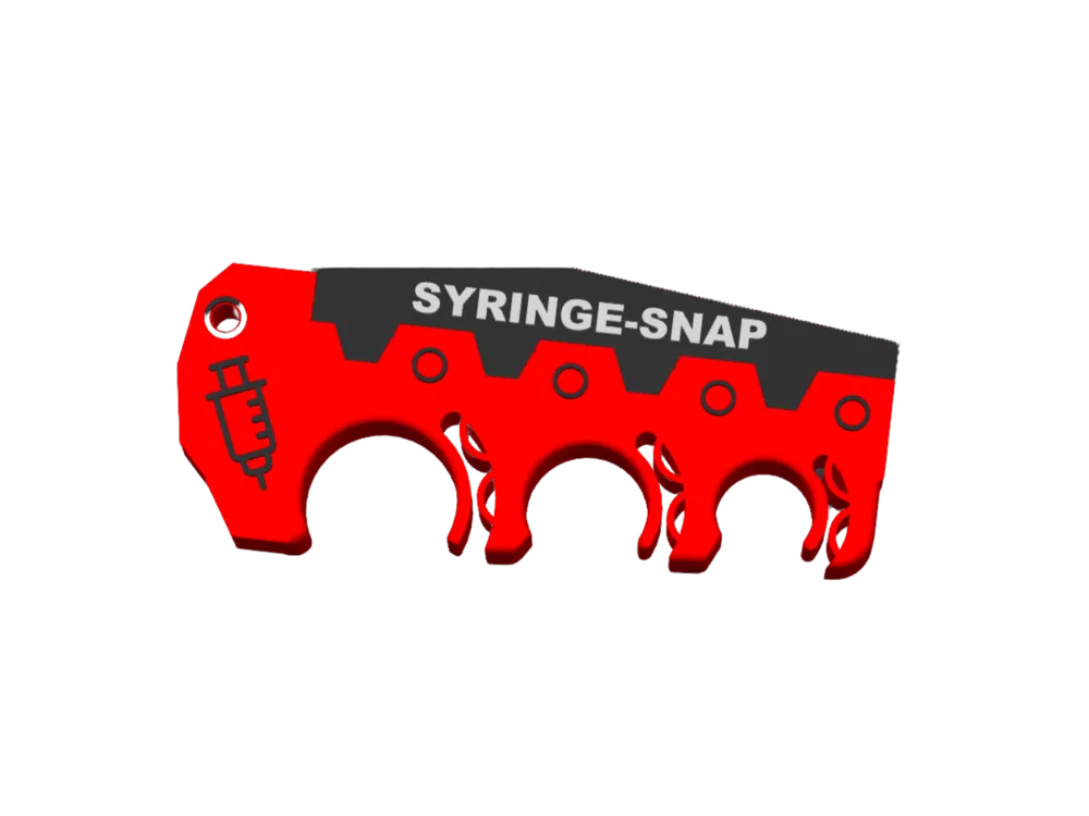 Syringe Snap - Free 3D Print Model - MakerWorld