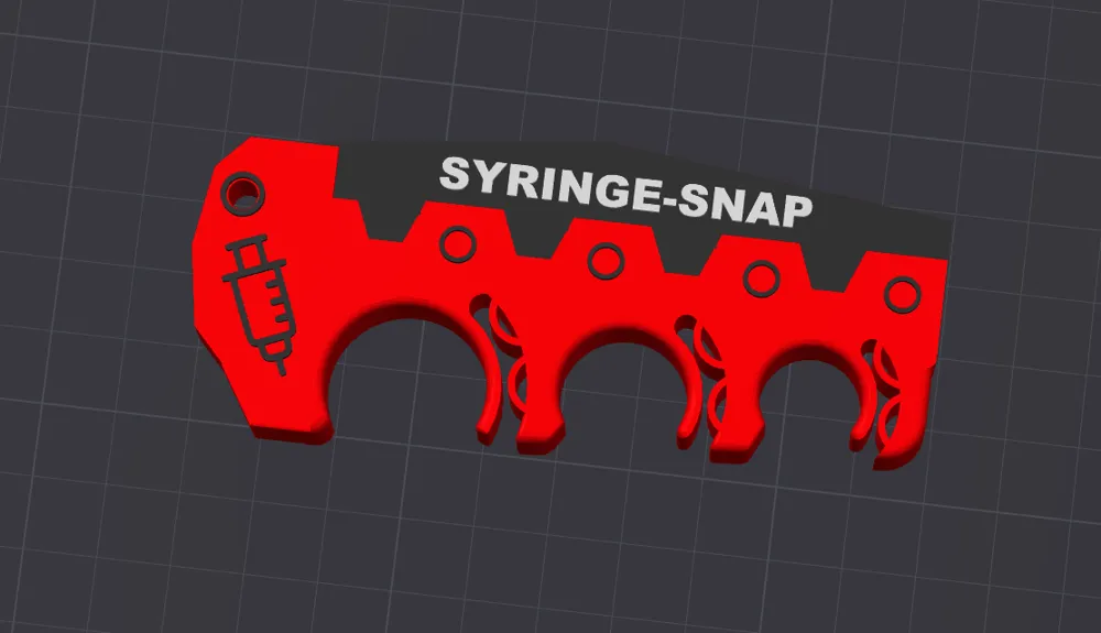 Syringe Snap - Free 3D Print Model - MakerWorld