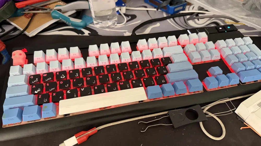 Arabic-English MX Keycaps - Free 3D Print Model - MakerWorld