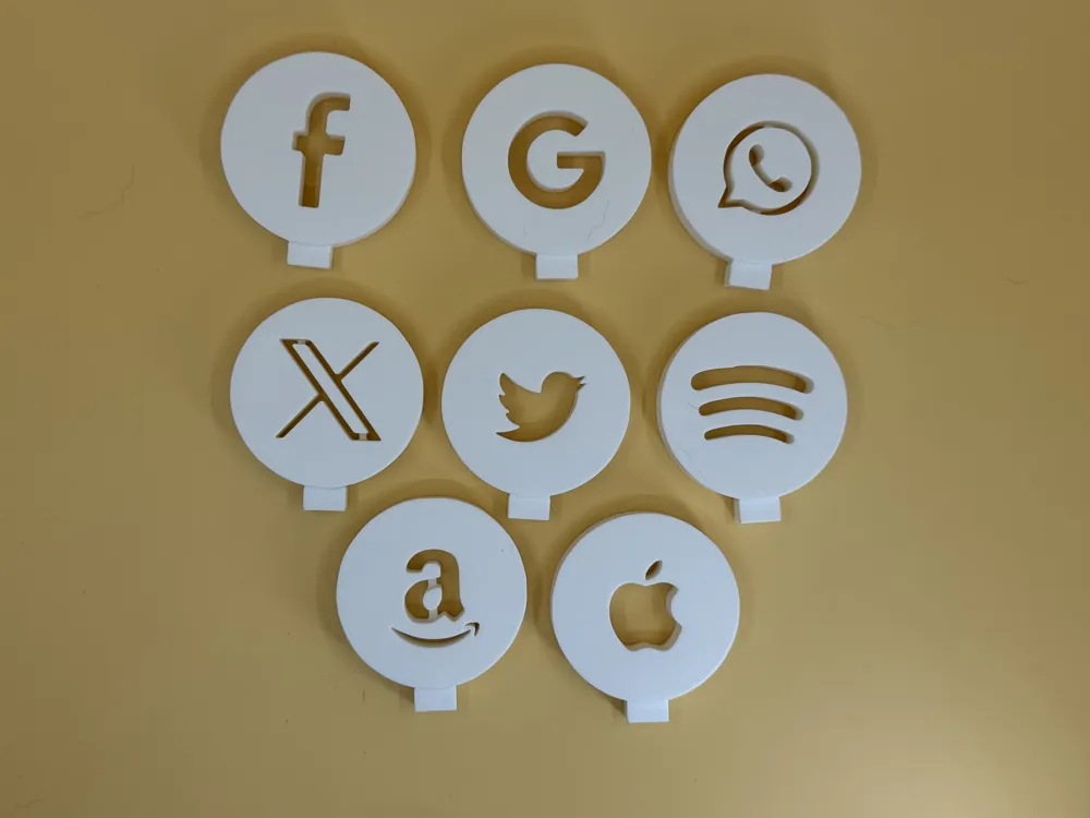 Facebook logo Trophy - Free 3D Print Model - MakerWorld