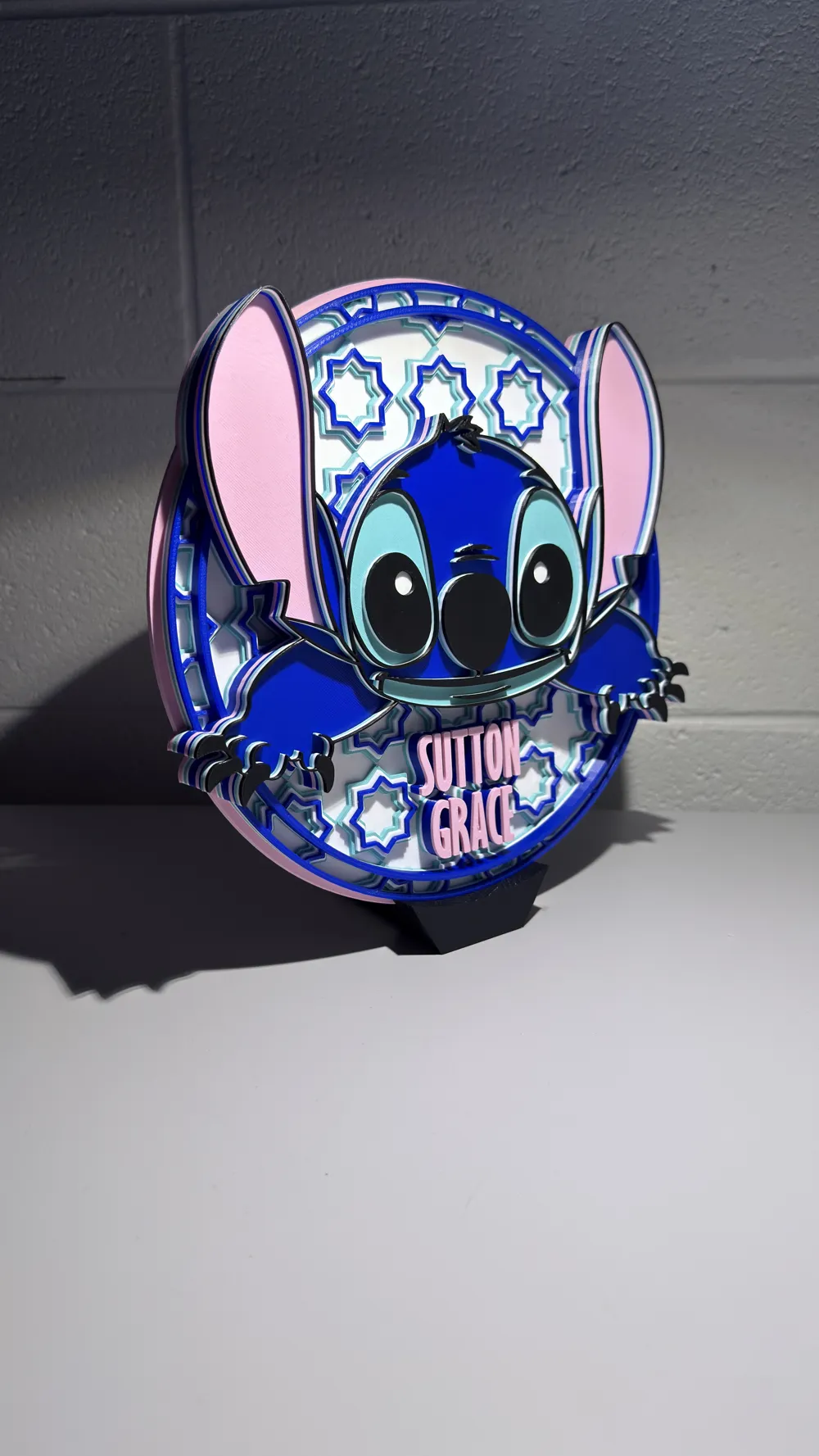 Stitch Dimensional Mosaic - Free 3D Print Model - MakerWorld