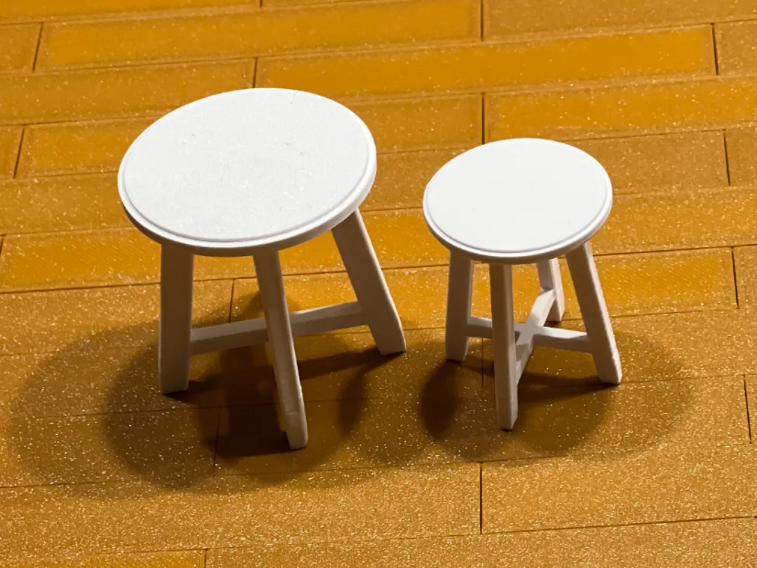Mini Table Set Model Miniature Coffee Table - Free 3D Print Model ...