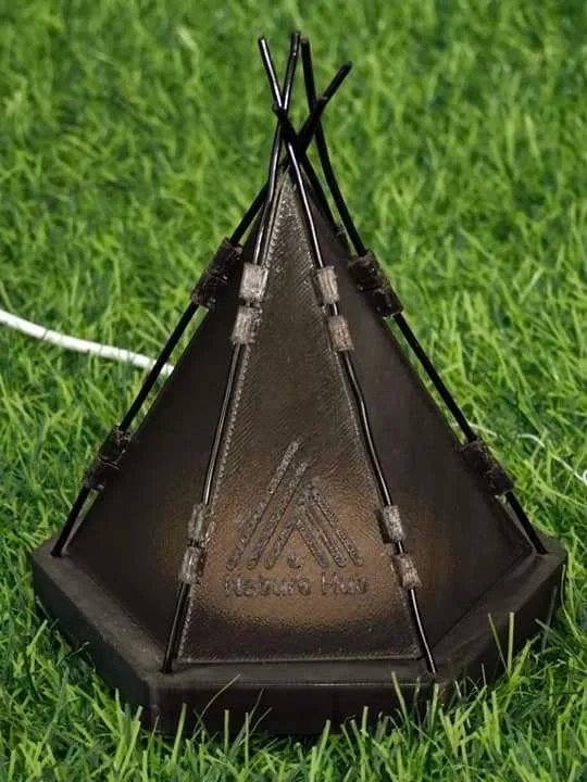 Teepee Desk Lamp - Bambu Lab LED Lamp Kit 001 by Nature Hut MakerWorld ...