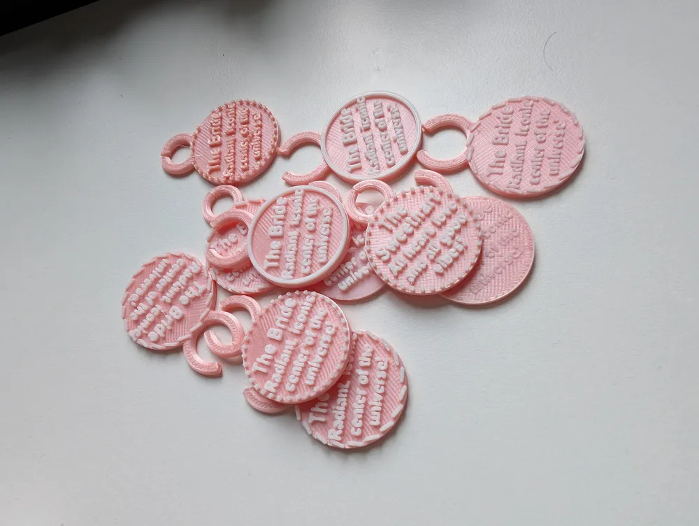 Glass charms for bachelorette party - Free 3D Print Model - MakerWorld