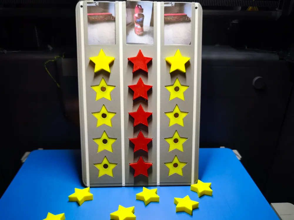 Reward system for children (Stars) - Free 3D Print Model - MakerWorld