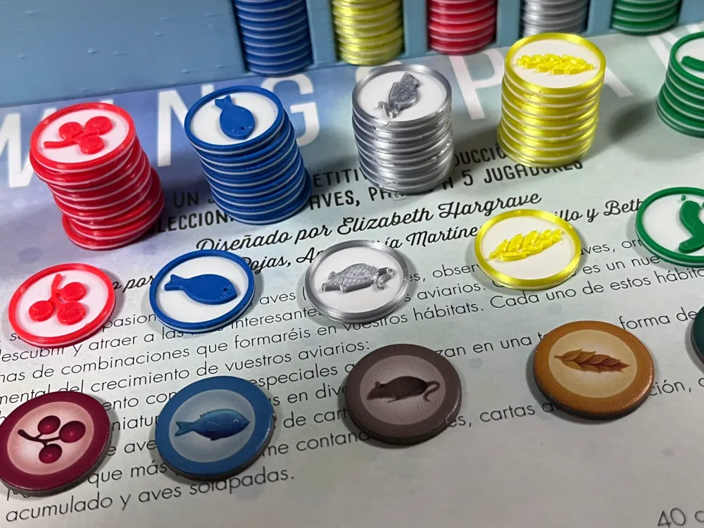 WINGSPAN Food Tokens by OSCAR CAMESELLE - MakerWorld