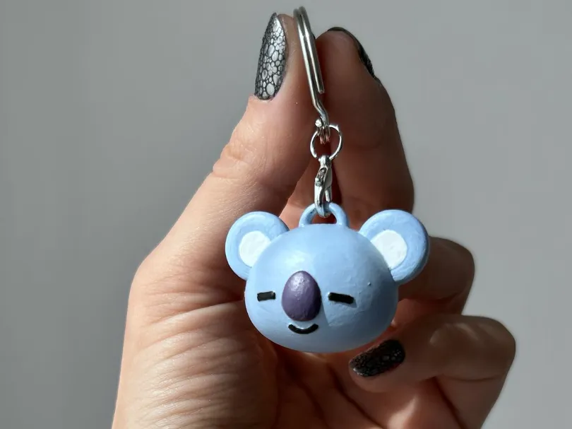 BT21 Koya keychain BTS - Free 3D Print Model - MakerWorld