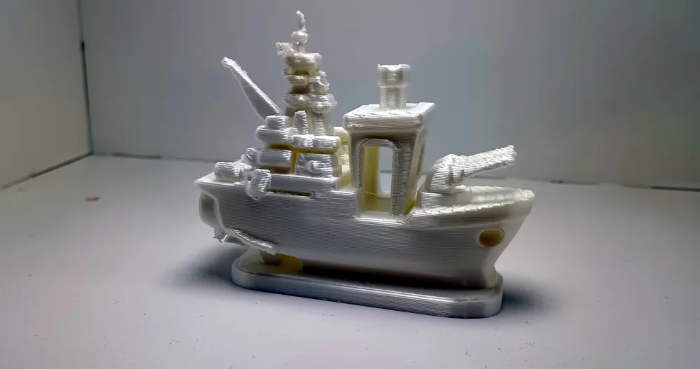 Benchy Yamato – A Space Battleship-Style 3D Benchy by GlazGarage ...
