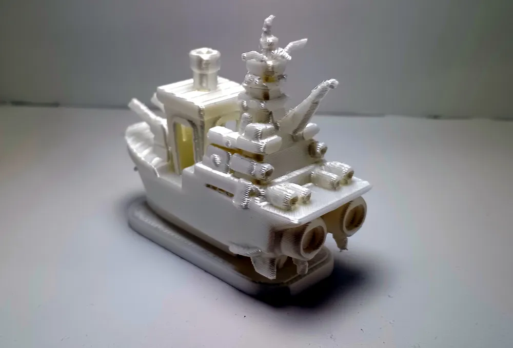 Benchy Yamato – A Space Battleship-Style 3D Benchy by GlazGarage ...