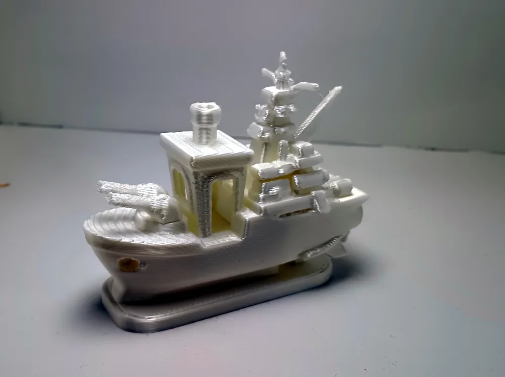 Benchy Yamato – A Space Battleship-Style 3D Benchy by GlazGarage ...