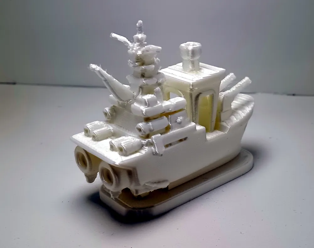 Benchy Yamato – A Space Battleship-Style 3D Benchy by GlazGarage ...