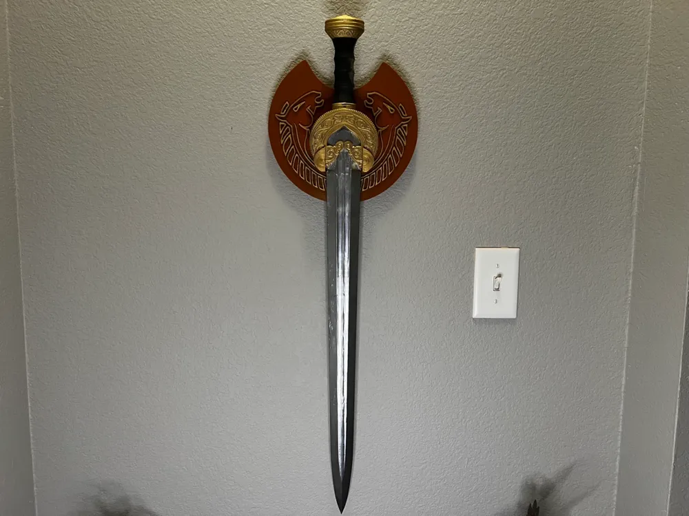 Herugrim Plaque | LOTR by Undead Riot MakerWorld: Download Free 3D Models