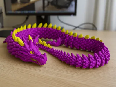 dragon scale 3d print model download - MakerWorld