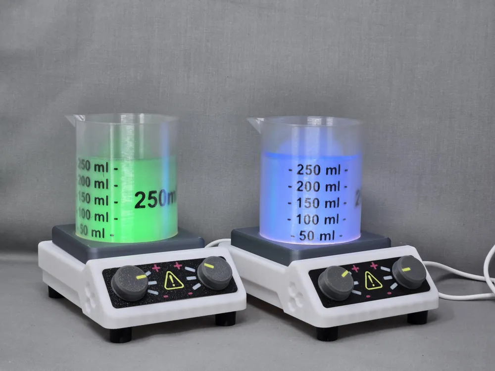 Stir Plate and Beaker Lamp by WhispersofLiterati MakerWorld: Download ...