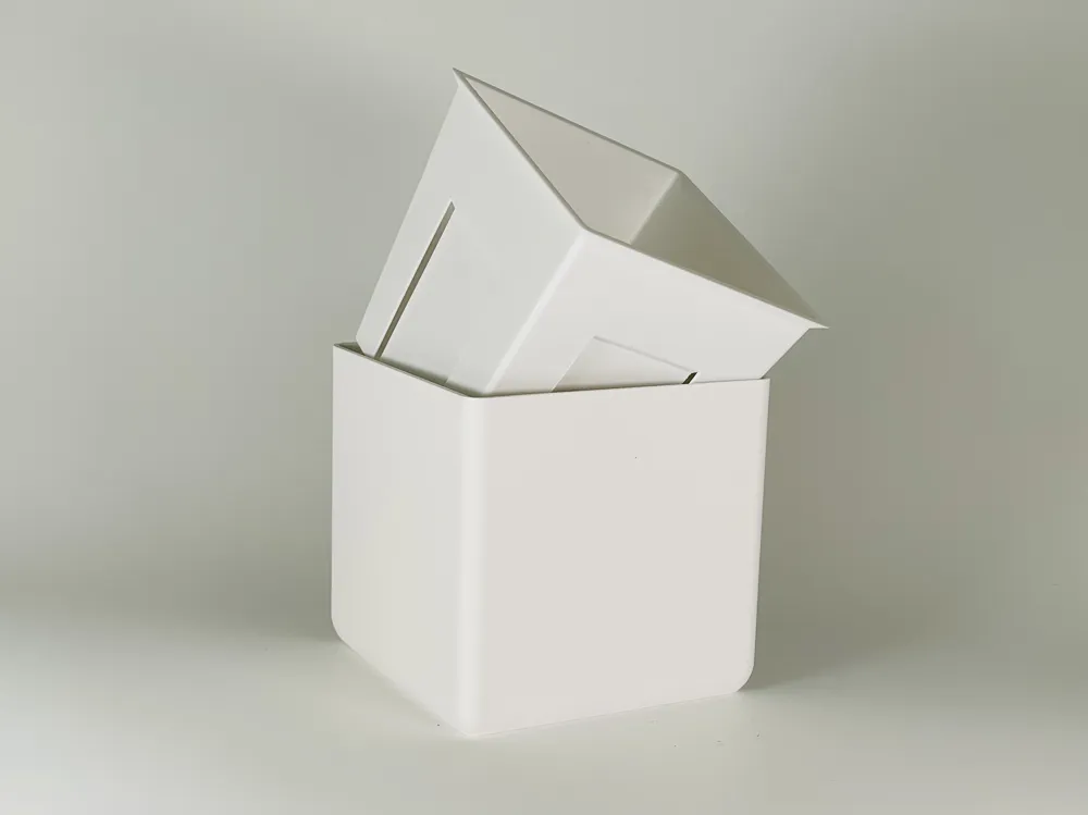 Classic Square Planter 100mm/Inner and Outer Pots Separable/Pot Set by ...