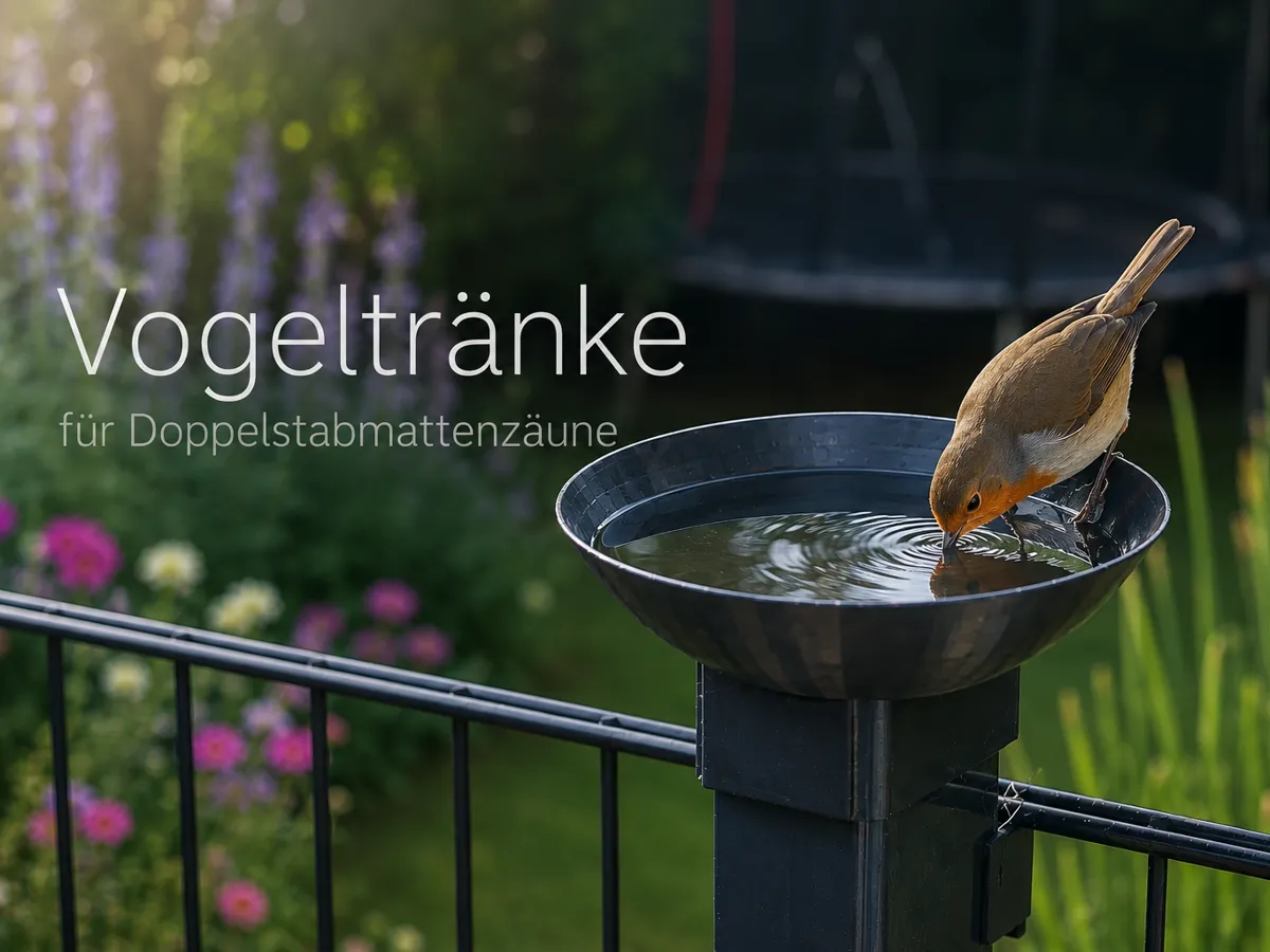 Modern Bird Bath for Double-Bar Fence Posts - Free 3D Print Model ...