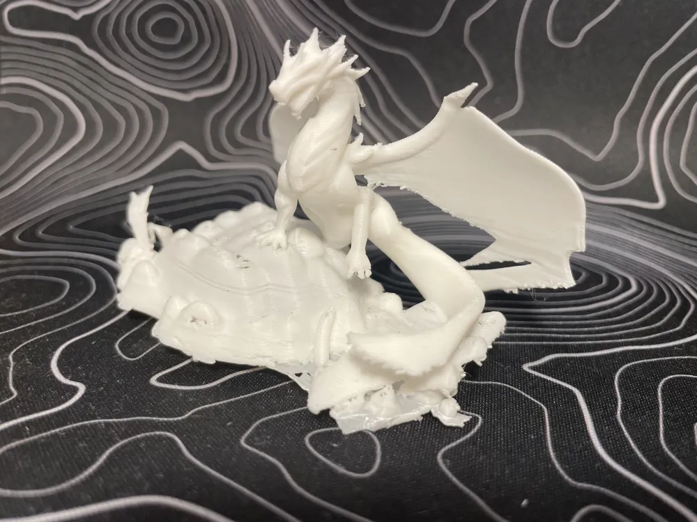 Dragon Fire Creature - Free 3D Print Model - MakerWorld