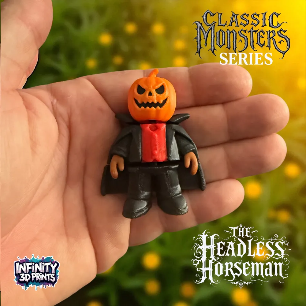 THE HEADLESS HORSEMAN - MINI FLEXI - CM SERIES by INFINITY 3D PRINTS ...