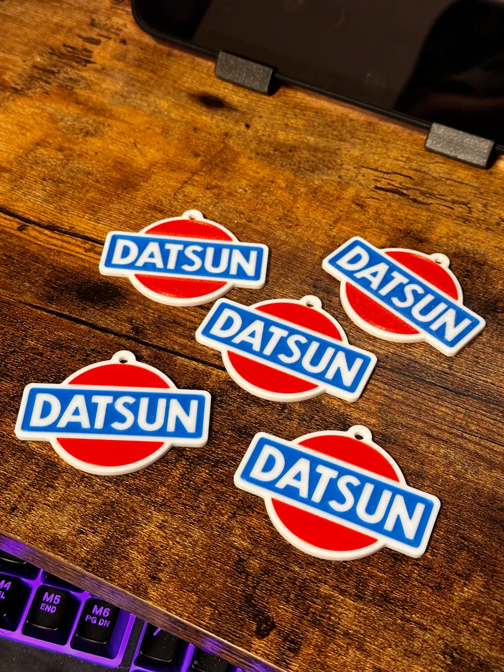 Datsun keychain by madizmo - MakerWorld