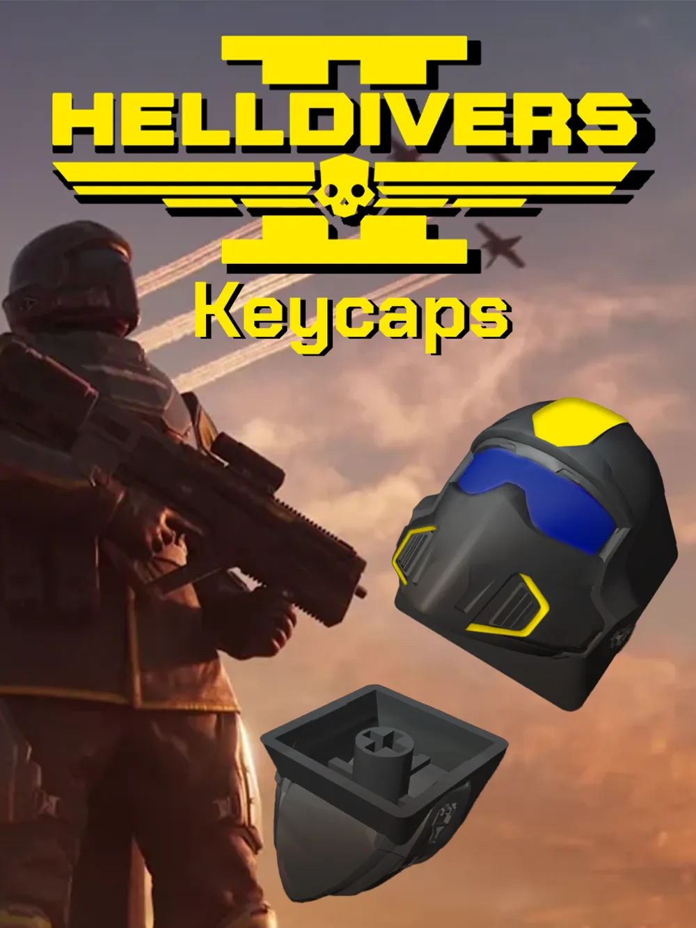 Helldivers2 Keycaps by Bazz - MakerWorld