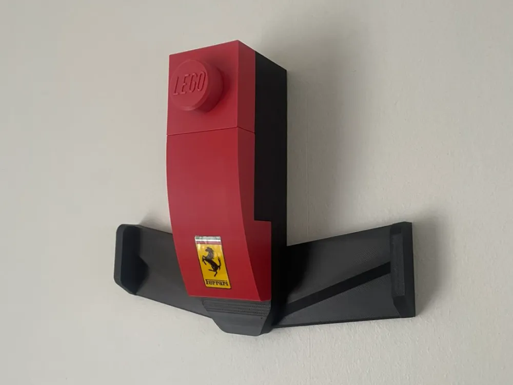 Mini F1 Front Wing BRICK 20cm - Ferrari - Free 3D Print Model - MakerWorld
