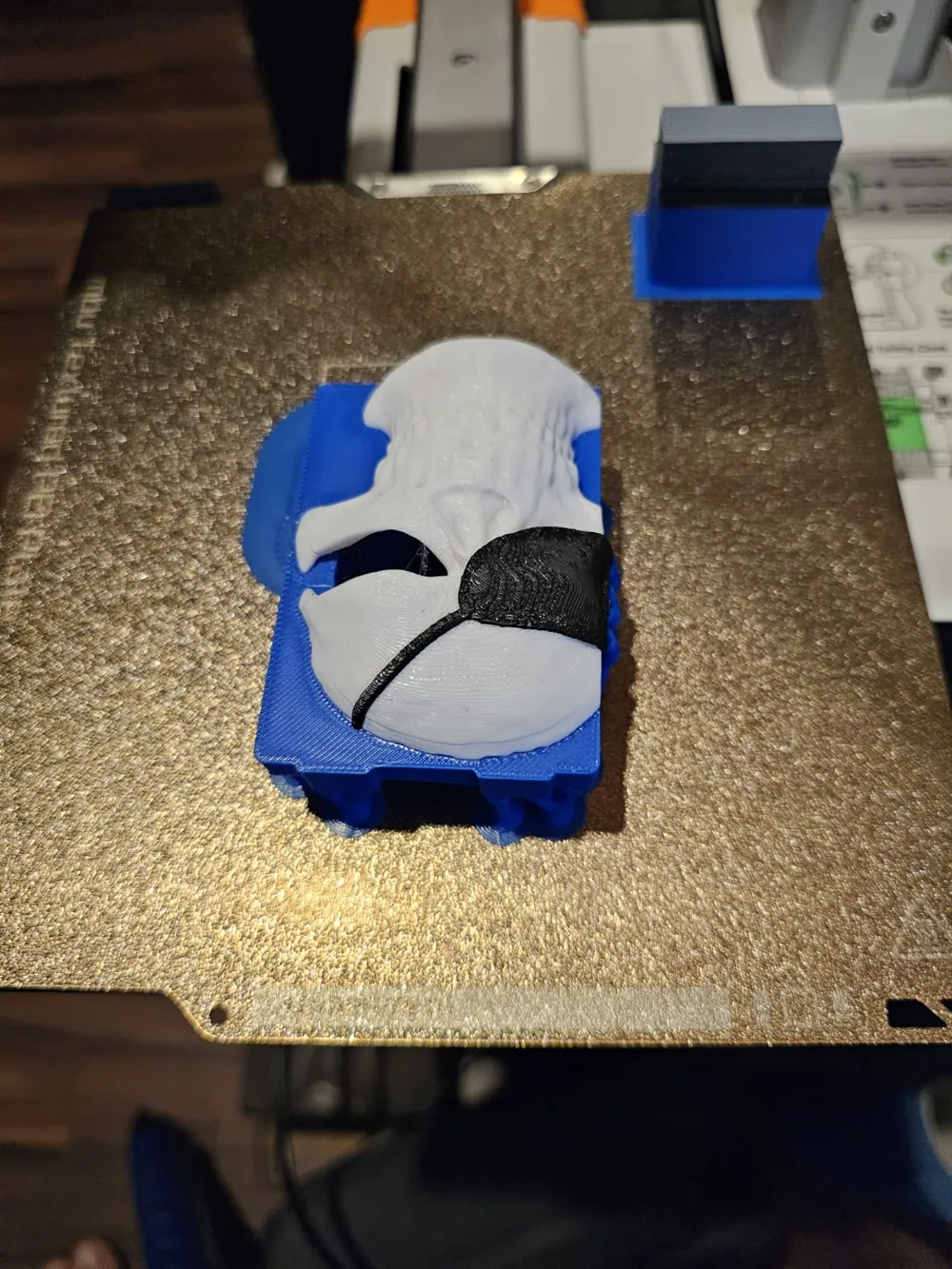 Skull Extruder Front Cover for A1 and A1 Mini by Barika MakerWorld ...