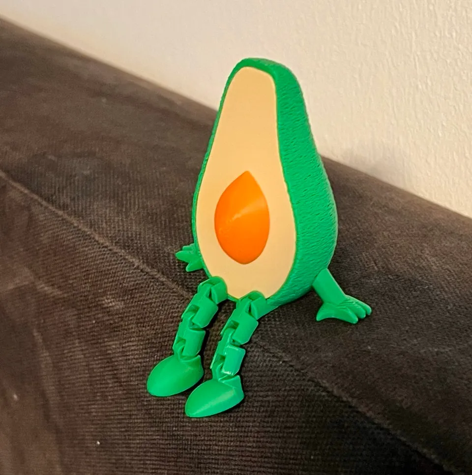 articulated Avocado by Ligurio - MakerWorld