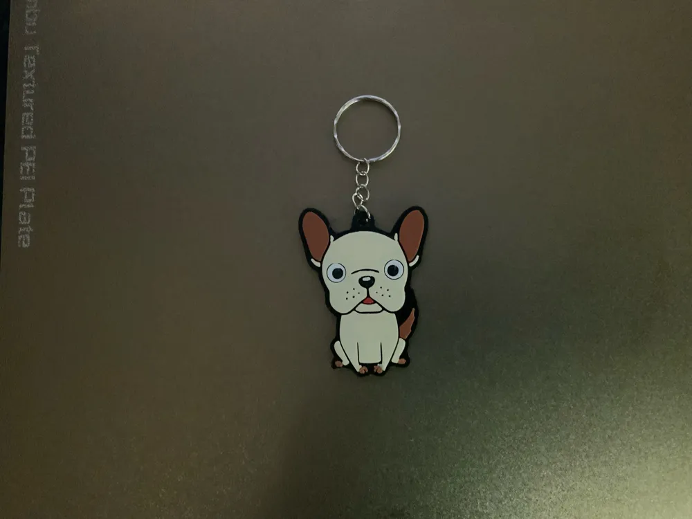 cute animal , howard the dog multicolor keychain by dominator334 ...